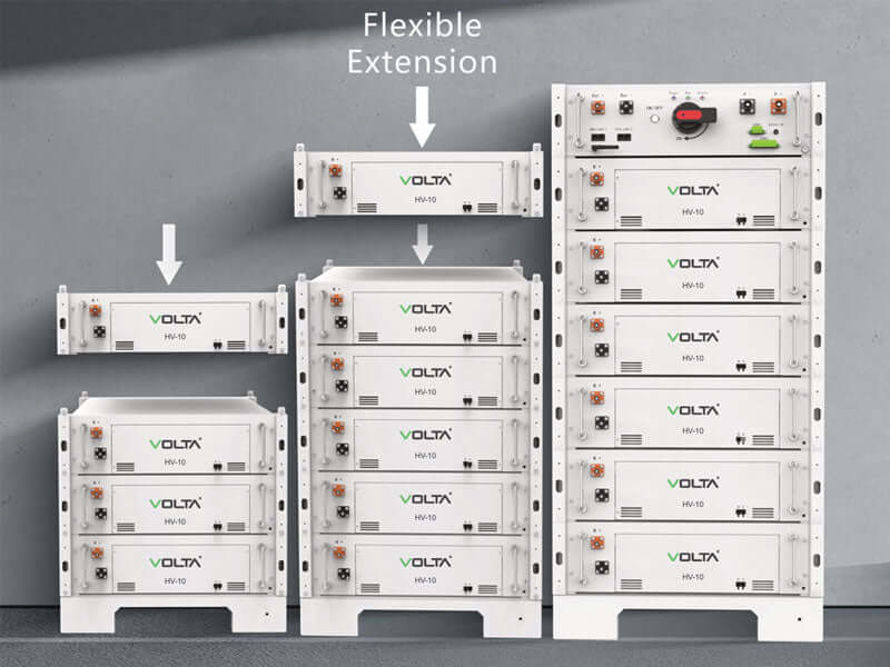 Volta 61.44kWh High Voltage Tower Batteries | PT Online